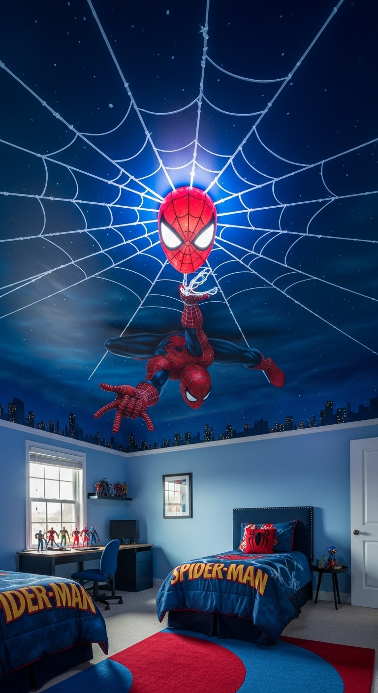 10 Spider-Man Room Ideas for Kids - Druckhaus Koenig