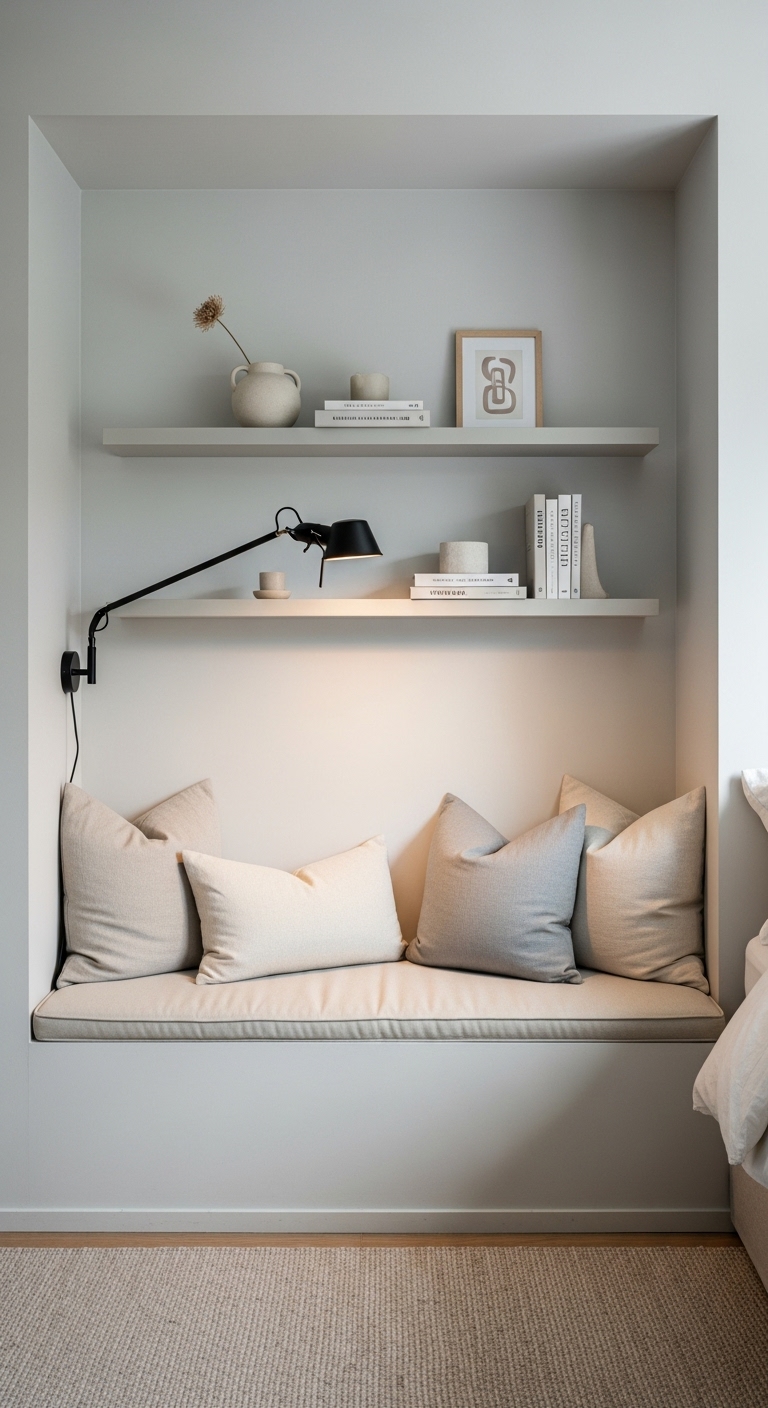 10 Small Bedroom Alcove Nook Ideas - Druckhaus Koenig
