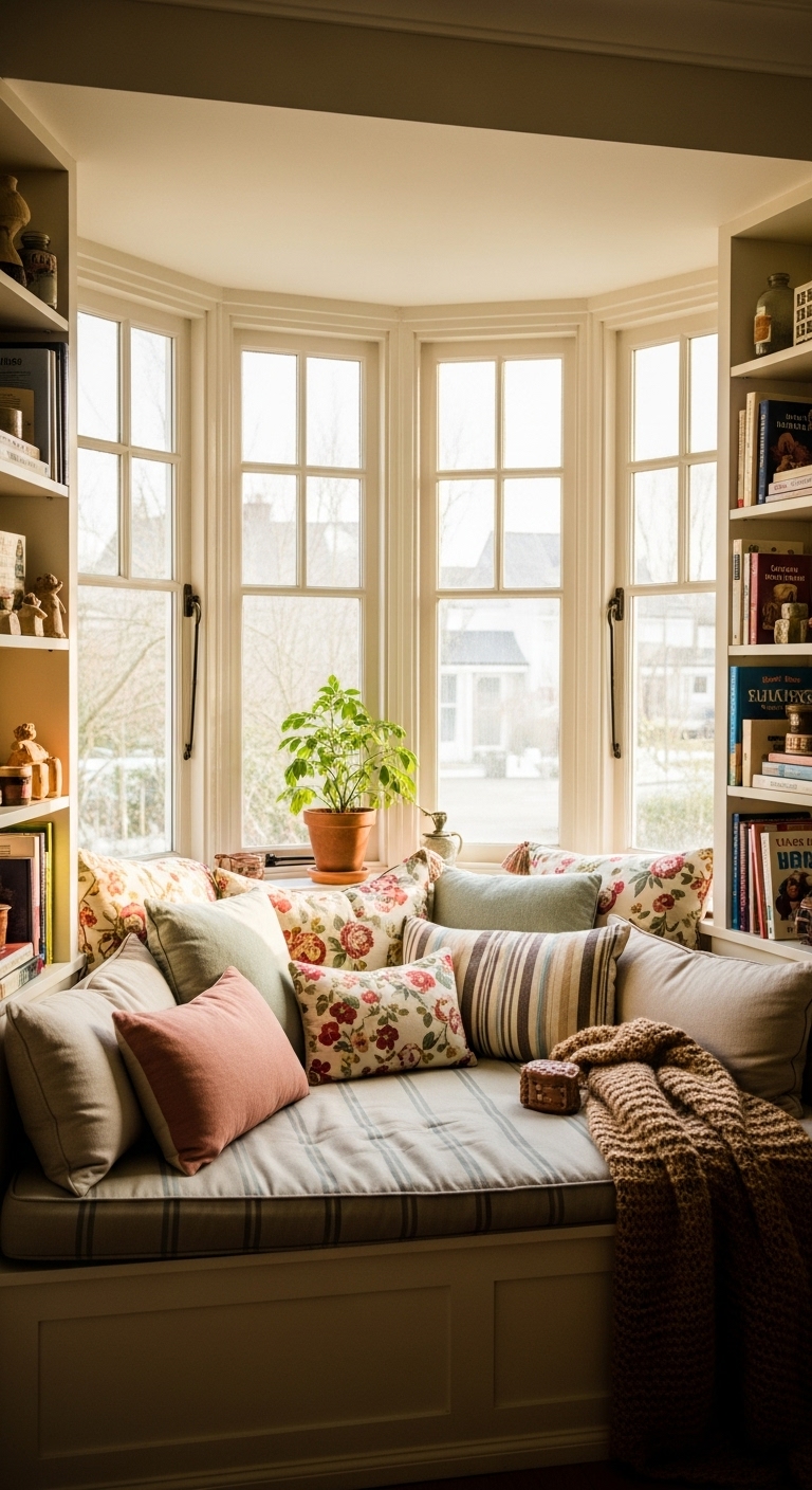 10 small nook corner ideas by a window - Druckhaus Koenig