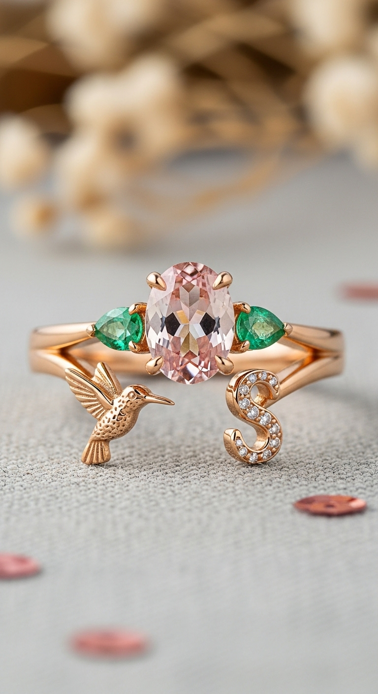 10 Artsy Engagement Ring Ideas - Druckhaus Koenig
