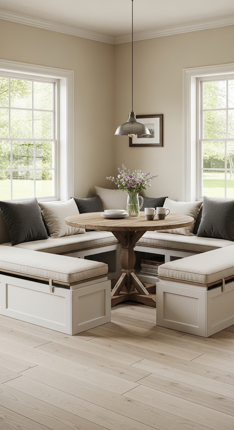 10 Corner Breakfast Nooks with Storage - Druckhaus Koenig