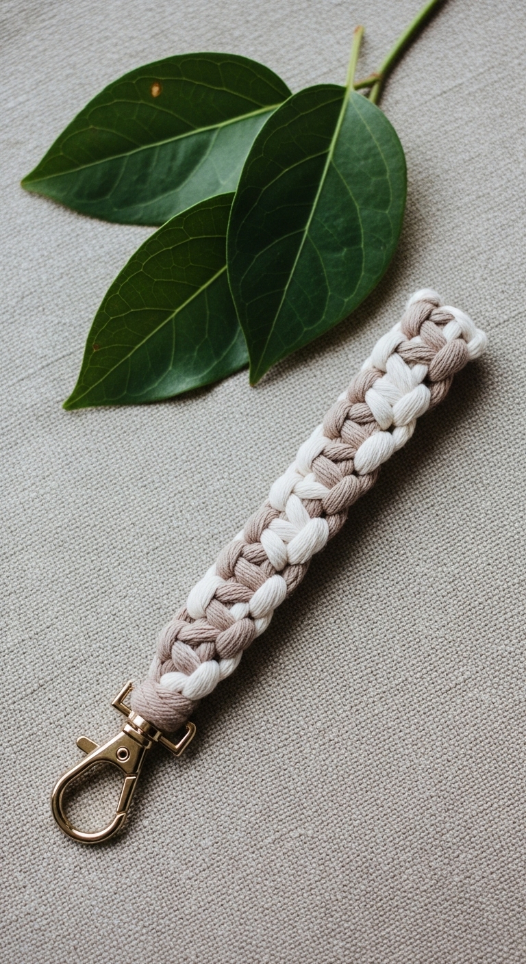 10 Macrame Keychain DIY Ideas - Druckhaus Koenig